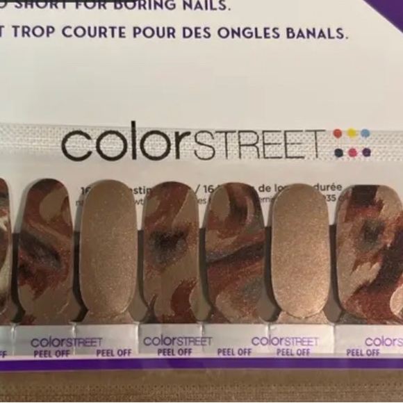 Color Street | Other | Feather Dream Color Street Nail Strips Nip ...